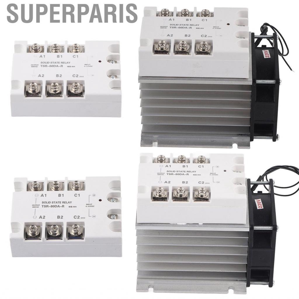 Superparis 3 Phase Solid State Relay SSR Controlled Module Compatible ...