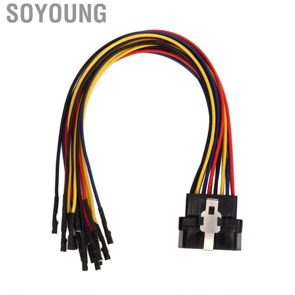 Soyoung OBD2 Male 16 Pin Connector Cable Welding Free Fault Detection ...