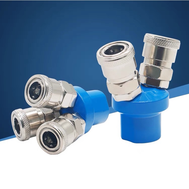 （SHUYE）ข้อต่อคอปเปอร์ ข้อต่อลมคอปเปอร์ 2ทาง/3ทาง | Shopee Thailand