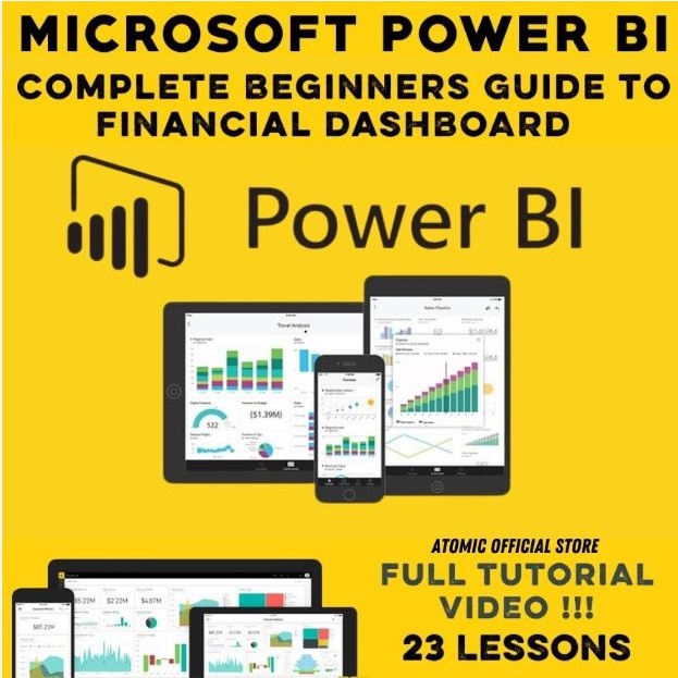 【พร้อมส่ง】 [COURSE] Microsoft Power BI - Complete Beginners Guide to ...