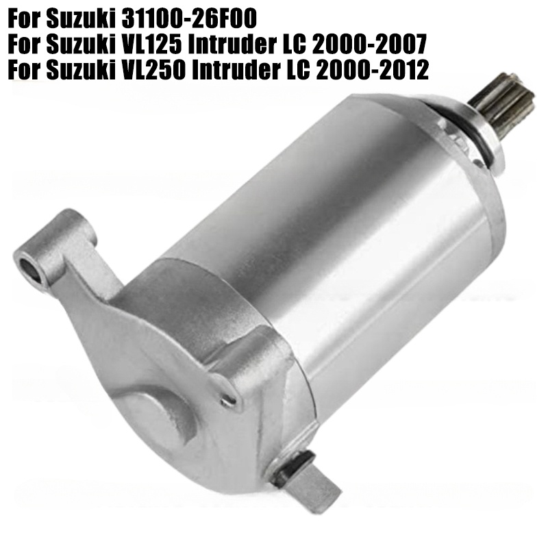 มอเตอร์สตาร์ทเตอร์ สําหรับ Suzuki VL125 2000-2007 VL250 Intruder LC ...