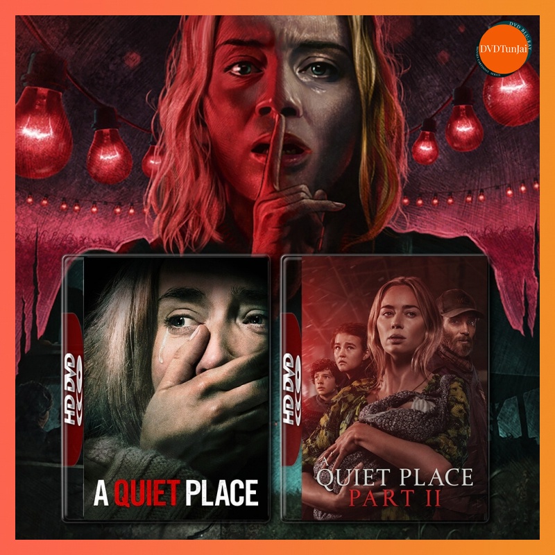 หนังแผ่น DVD A Quiet Place Part 1-2 ดินแดนไร้เสียง 1-2 (2021) DVD หนัง ...