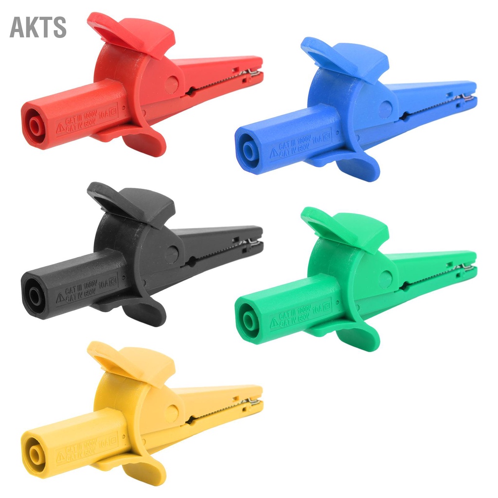 AKTS แคลมป์ทดสอบฉนวนปลอดภัย 20 มม. เปิดคลิปทดสอบปัจจุบันพร้อมซ็อกเก็ต ...