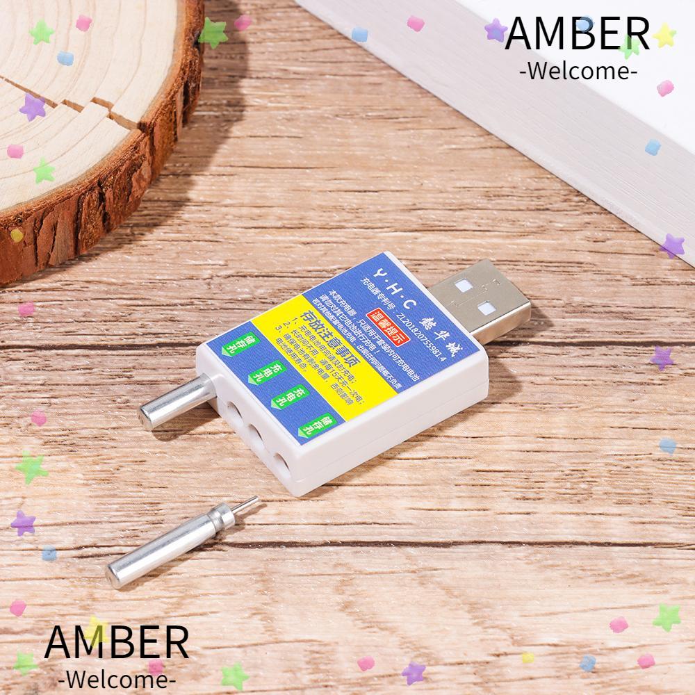 Amber อุปกรณ์ชาร์จแบตเตอรี่อิเล็กทรอนิกส์ USB CR425 4 หลุม | Shopee Thailand