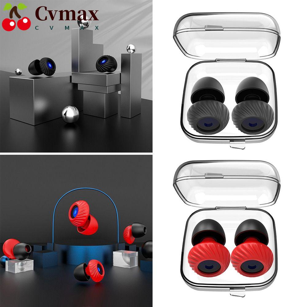 Cvmax ที่อุดหู ซิลิโคน กันเสียงรบกวน ลดเสียงรบกวน ใช้ซ้ําได้ สําหรับผู้ชาย และผู้หญิง 1 คู่ ...