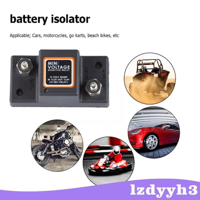 [Lzdyyh3] รีเลย์แยกแบตเตอรี่คู่ ขนาดเล็ก ทนทาน แบบเปลี่ยน | Shopee Thailand