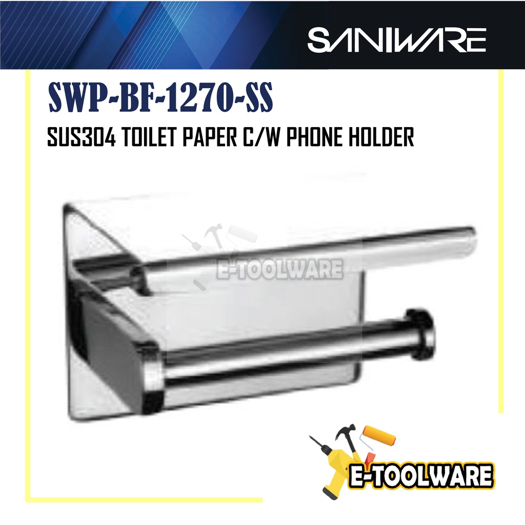 Saniware SUS304 กระดาษชําระ C/W ที่วางโทรศัพท์ - SWP-BF-1270 | Shopee ...