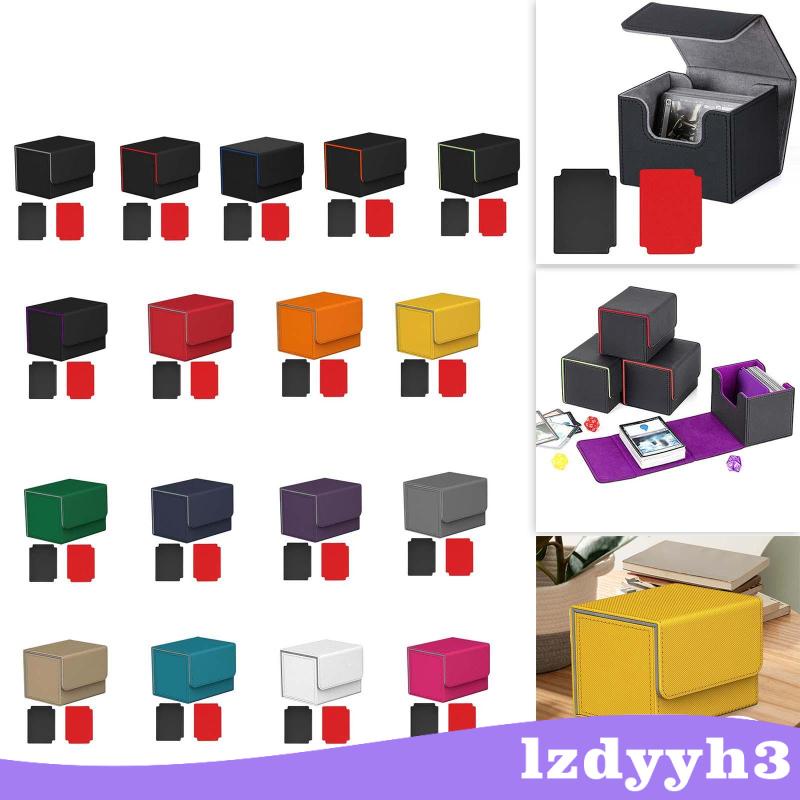 [Lzdyyh3] กล่องเก็บการ์ด 100 ใบ พร้อมช่องแบ่งการ์ด 2 ชิ้น | Shopee Thailand