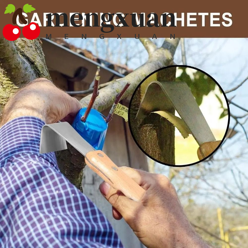 Mengxuan Tree Bark Scraper, ด้ามไม้พิเศษต้นไม้เครื่องมือกําจัด,งานไม้ ...