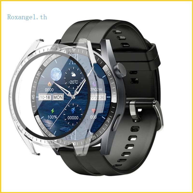 Rox นาฬิกาป้องกันหน้าจอกระจกนิรภัยฟิล์ม PC สําหรับ aigo GT8 Scratchproof กรณี Smartwatch ฟิล์ม ...