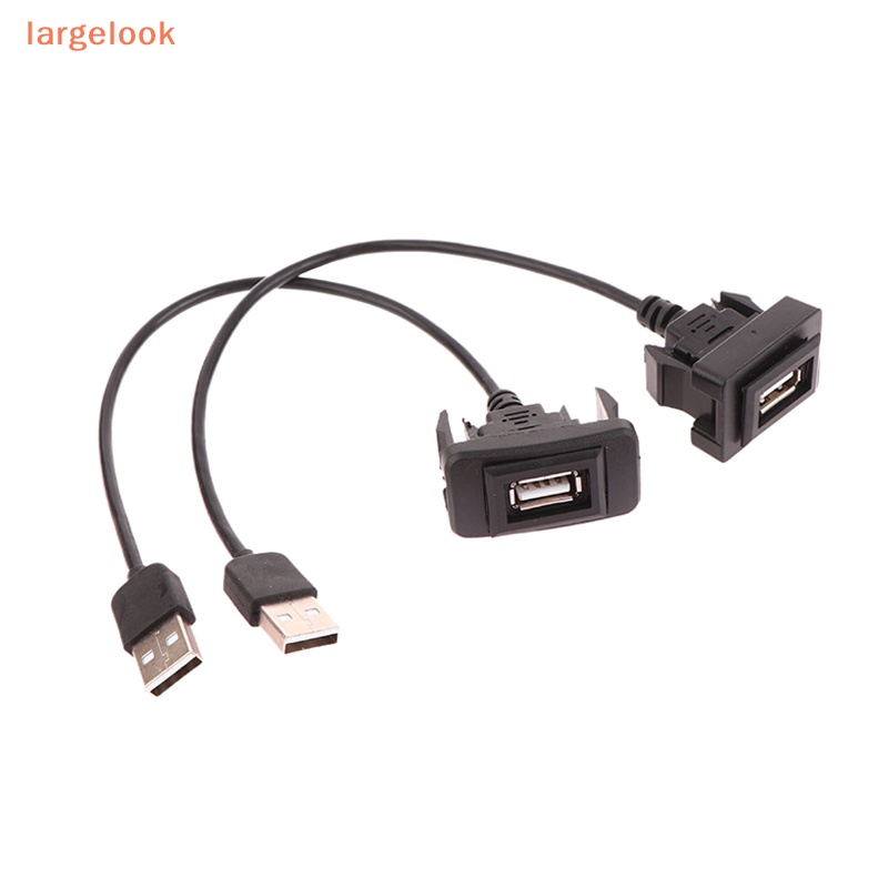 [largelook] อะแดปเตอร์ซ็อกเก็ตขยายแผงแดชบอร์ดรถยนต์ USB สําหรับ Vigo ...