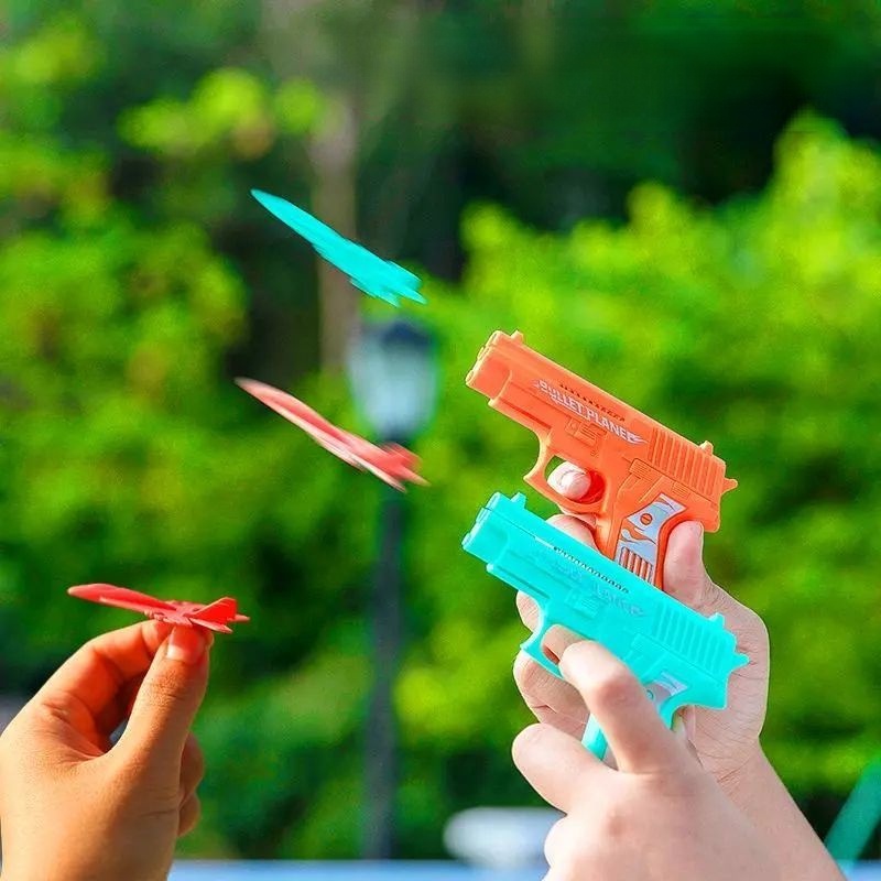 Mini Catapult Children Outdoor Personal Toy Aircraft Launcher | Shopee ...