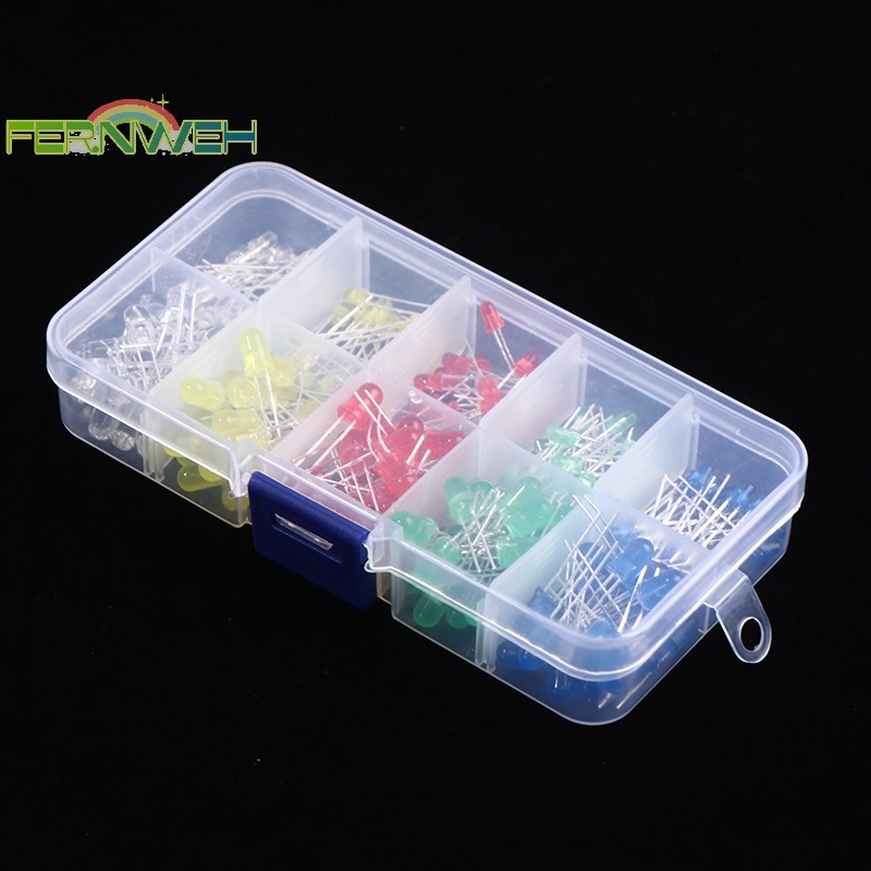 Aaa ชุดไดโอด LED 3V 20mA 3 มม. 200 ชิ้น | Shopee Thailand