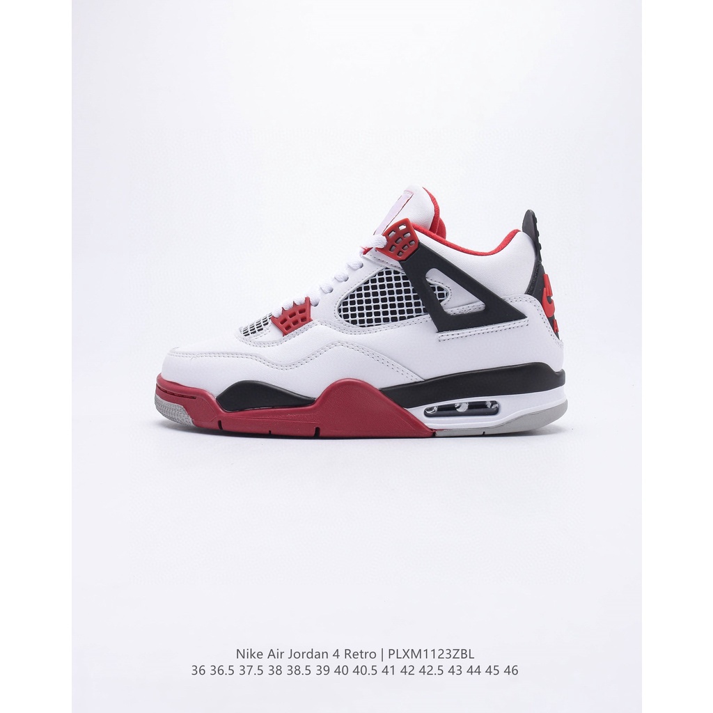 รองเท้าบาสเก็ตบอล Jordan Air Jordan 4 Ad4 ขนาด 8 เมตร สไตล์เรโทร
