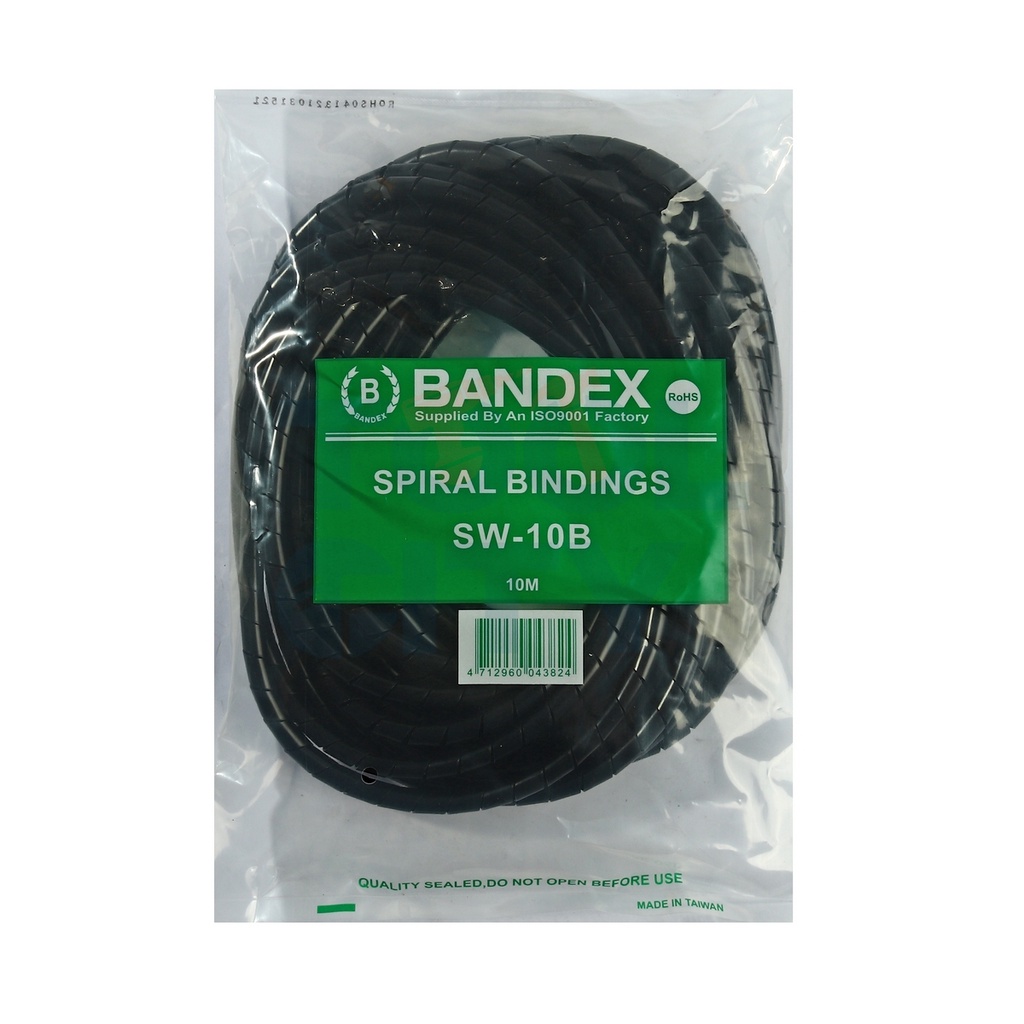 BANDEX (แบนเด็กส์) SW-10B ไส้ไก่ พันสายไฟ 10 เมตร(สีดำ) | Shopee Thailand