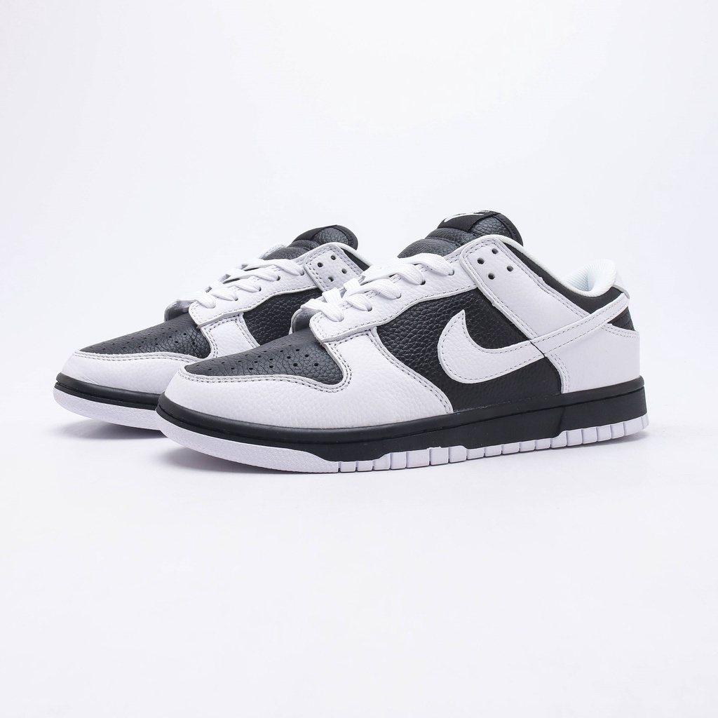 Nike SB Dunk Low "Reverse Panda" white and black reverse panda low-top ...