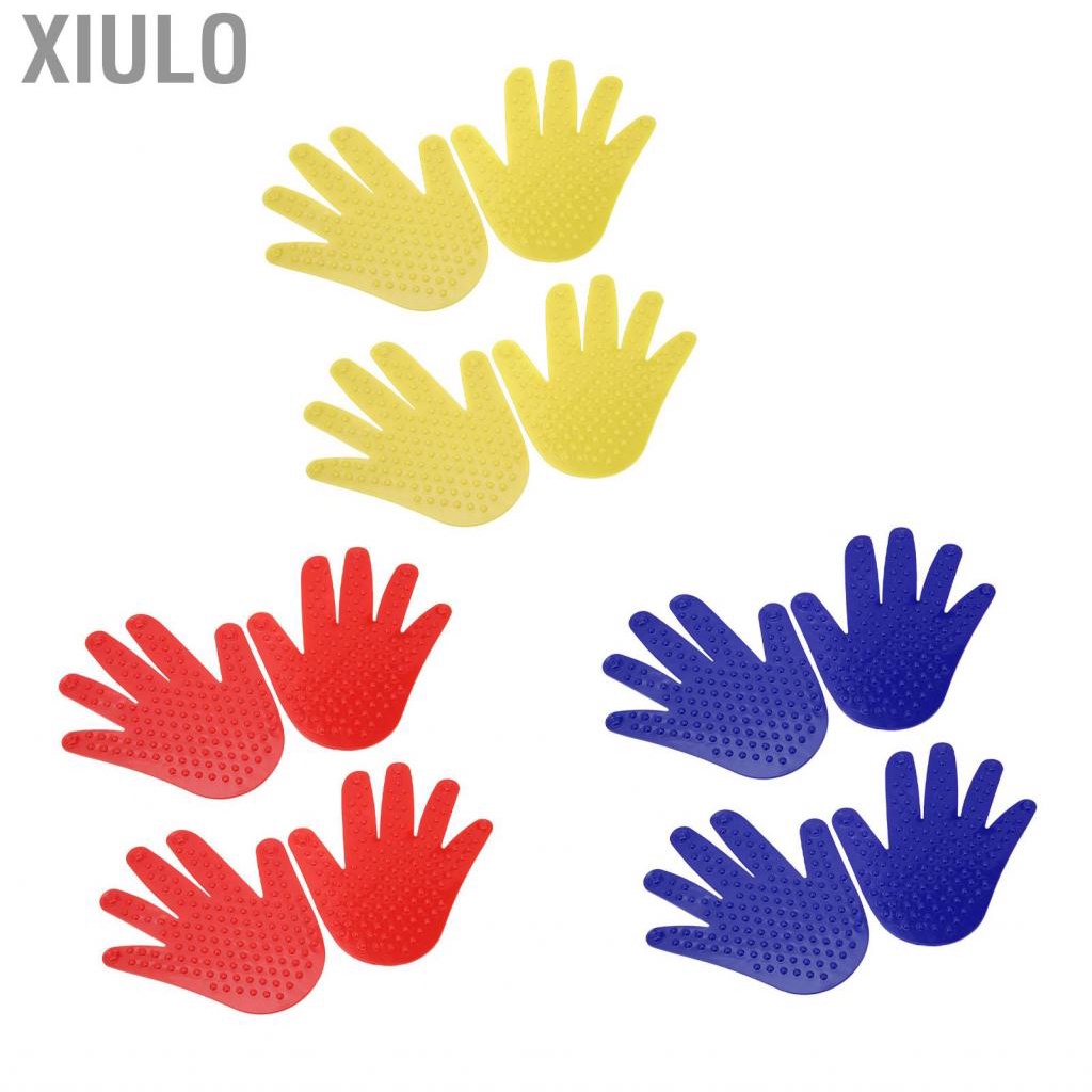Xiulo Handprint Spot Markers PVC Material Hand Shape Marker 2 Pairs for ...