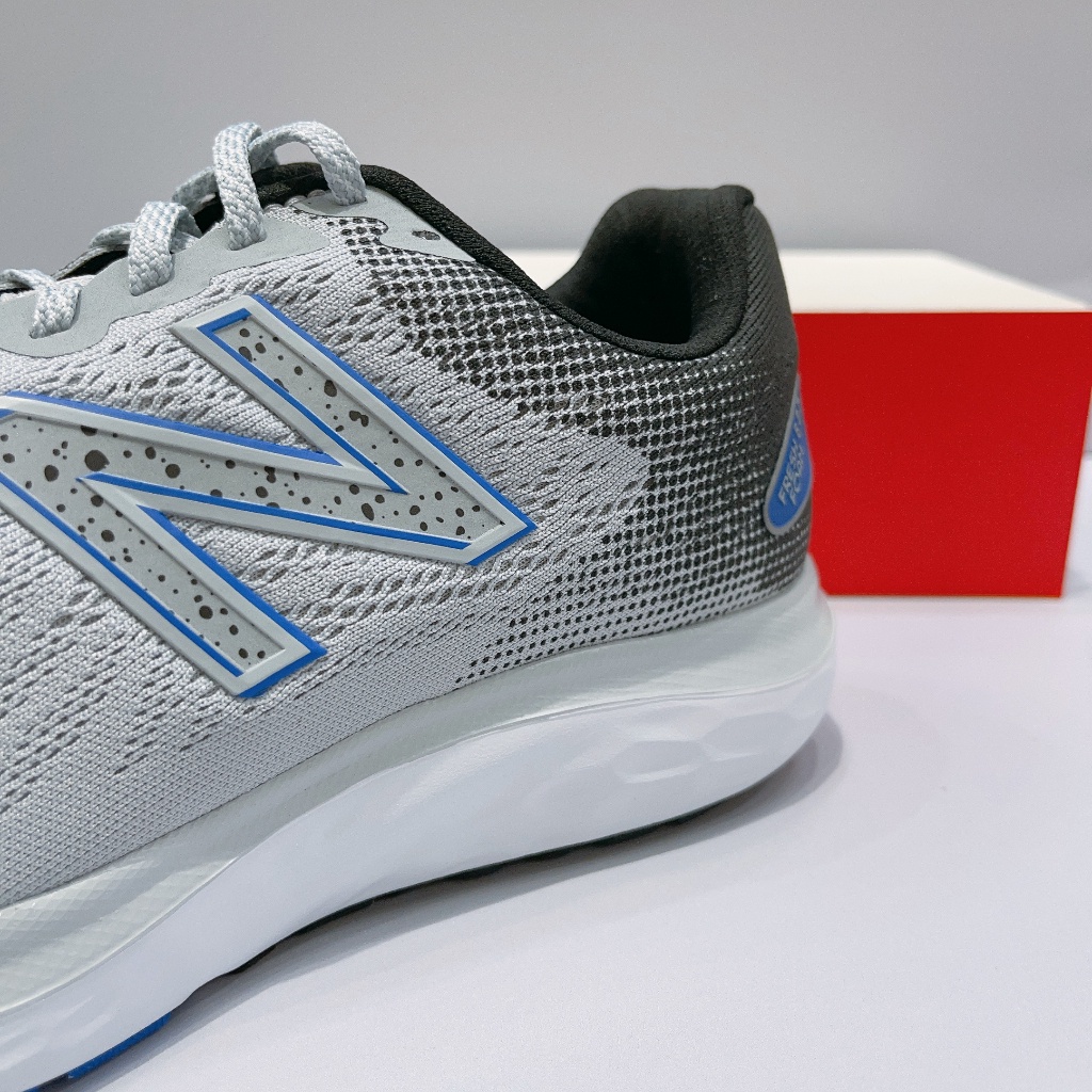 New Balance NB 680 Boys สีเทา 4E Wide Last น้ำหนักเบา Breathable กีฬา ...
