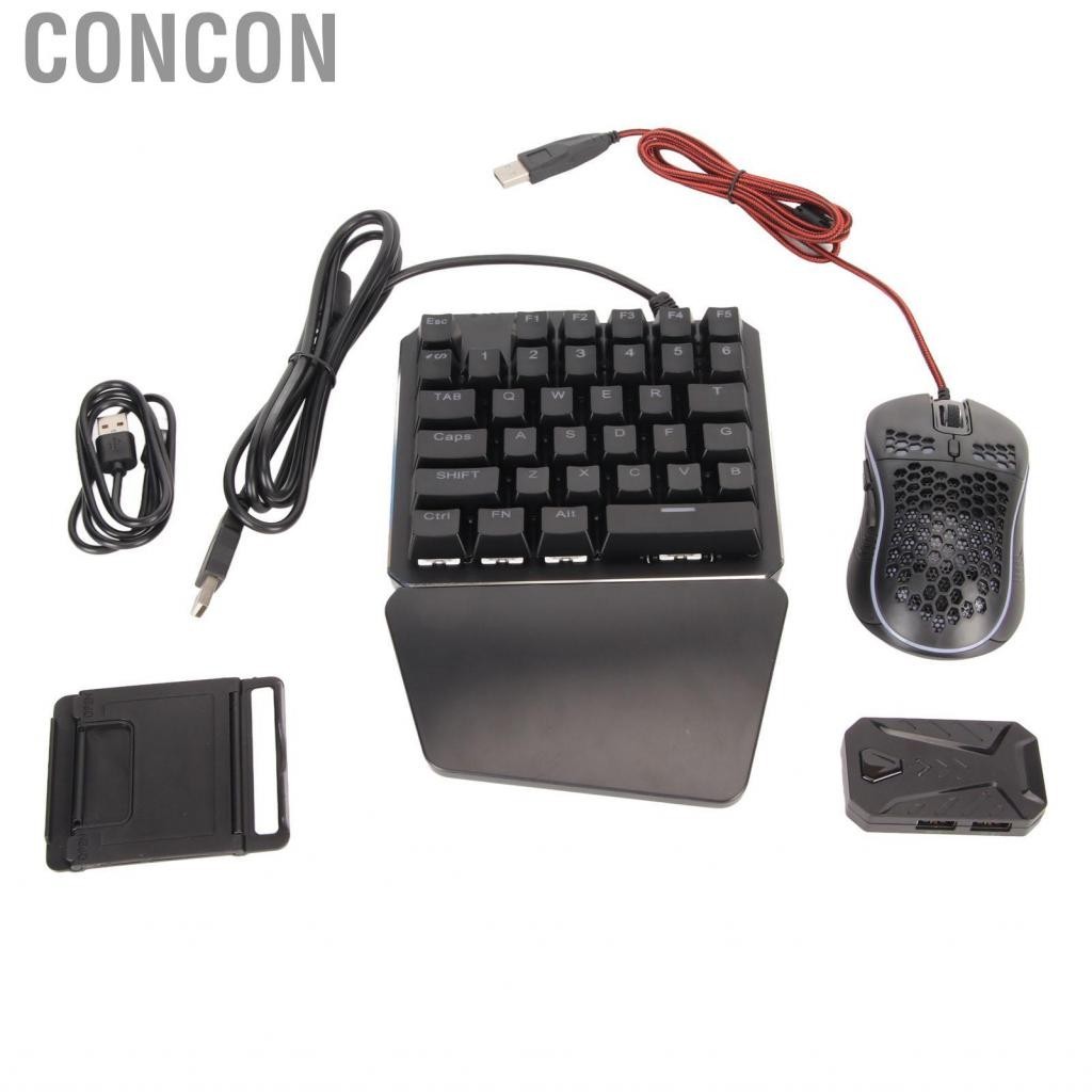 Concon Keypad Mouse Adapter Set Wired Keyboard Converter Low Latency ...