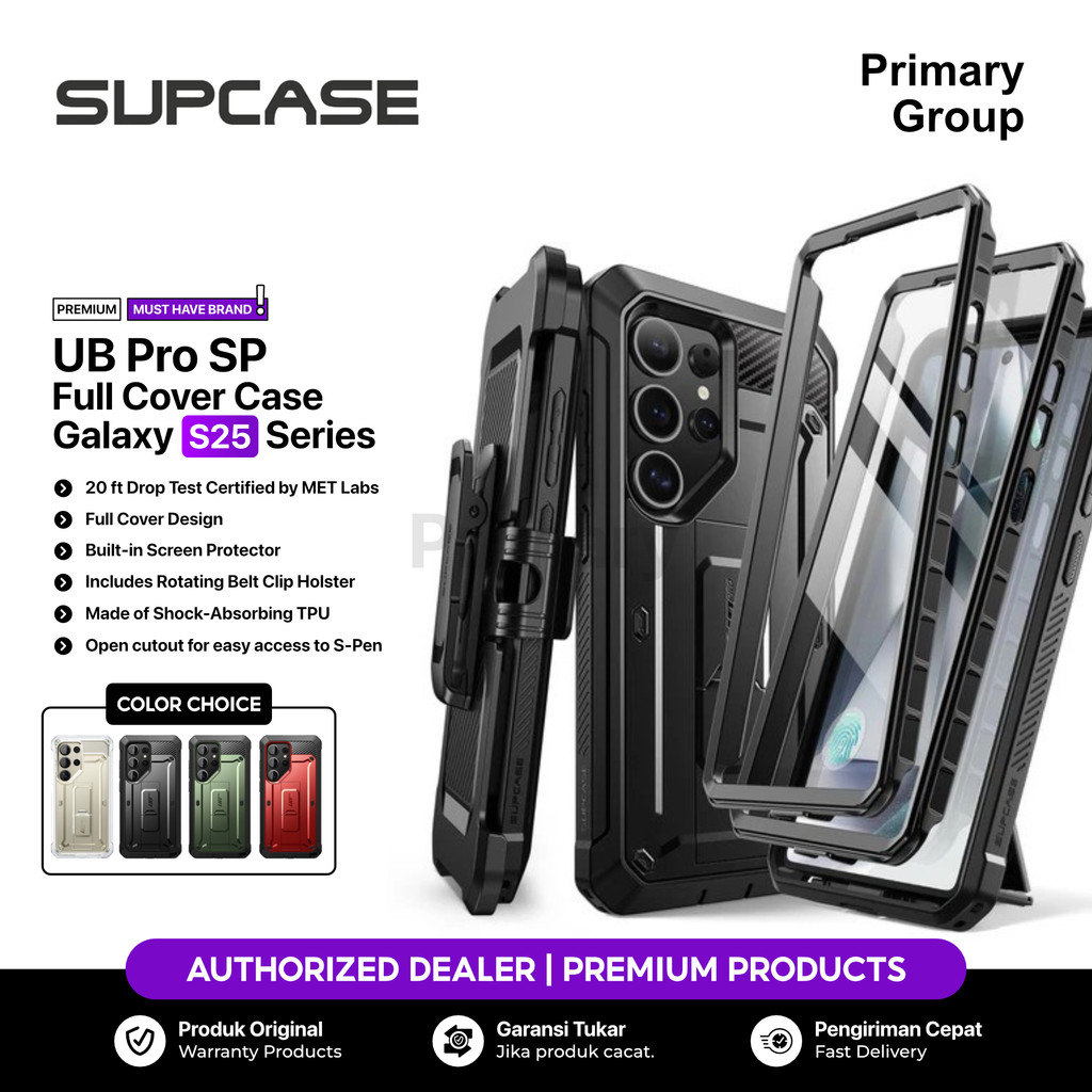 เคส Samsung Galaxy S25 Ultra Plus SUPCASE UB PRO SP 2 SET ตัวป้องกัน ...