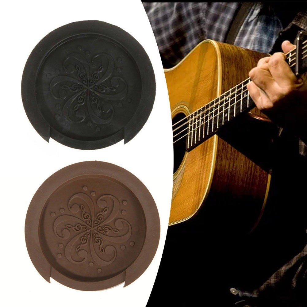 กิ๊กเกิล Guitar Soundhole Cover Silicon Dust Soft Sound Hole Cover for ...