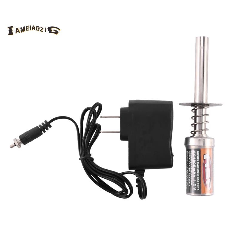 Nitro Kit Glow Plug Igniter พร้อมแบตเตอรี่ Charger Combo Kit สําหรับ ...
