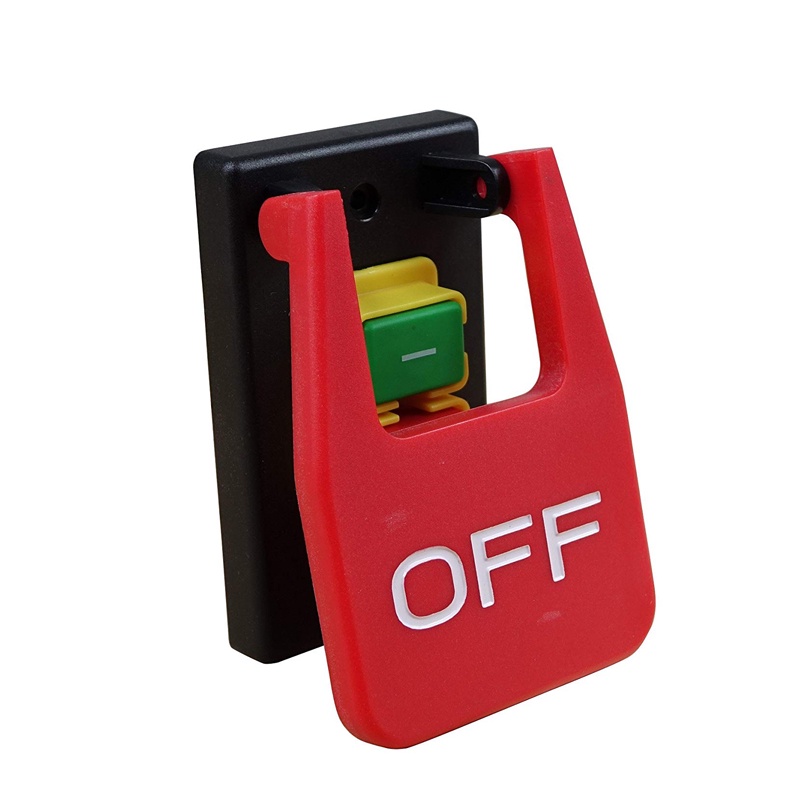 KJD17B-16 4 Pins Table Saws Electromagnetic Push Button Switches 16A ...