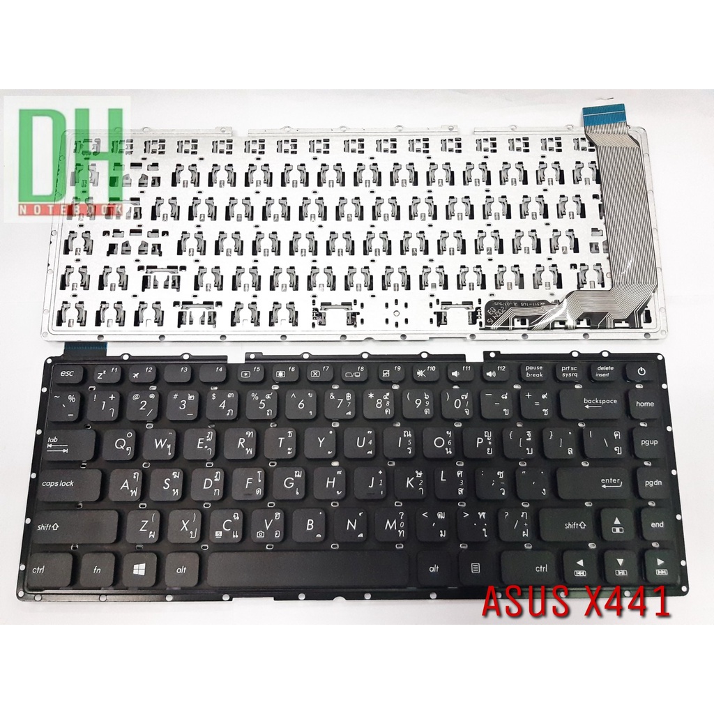 แป้นพิมพ์ คีย์บอร์ดโน๊ตบุ๊ค Asus X441 Laptop Keyboard | Shopee Thailand