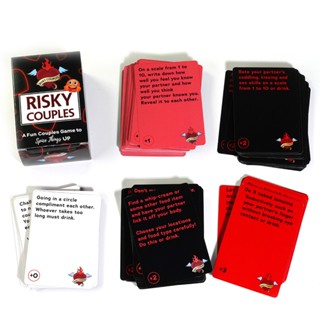 การ์ดเกม RISKY Couples - Super Fun Couples Game for Date Night: 150 ...