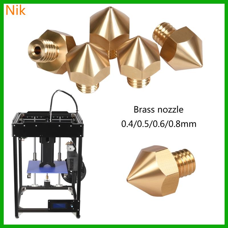 หัวฉีดทองเหลือง สําหรับเครื่องพิมพ์ 3D Biqu B1 um2 | Shopee Thailand