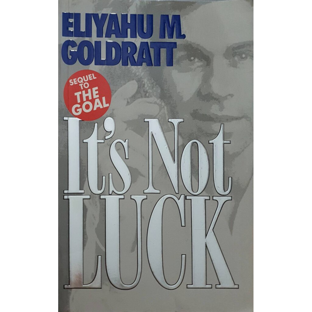 It's not Luck : Eliyahu M.Goldratt | Shopee Thailand