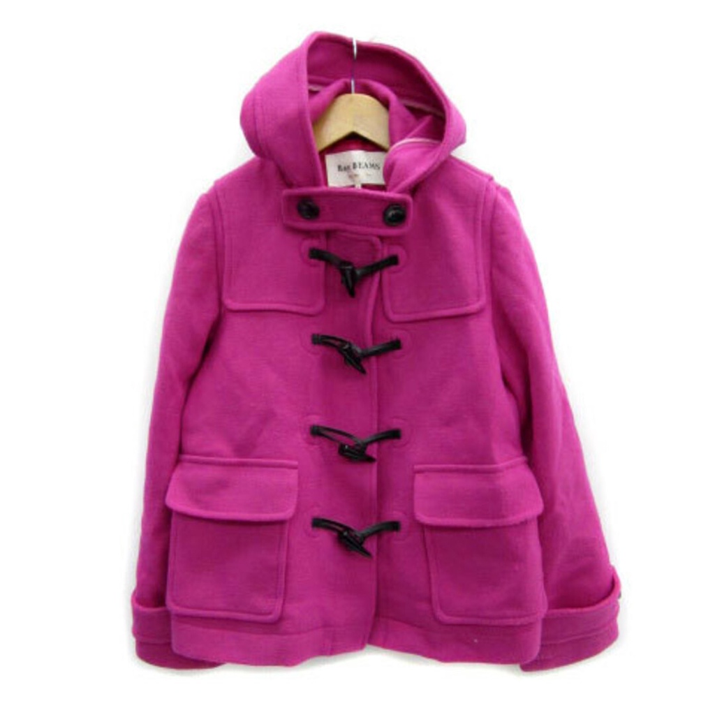 Ray Beams Ray Beams Duffle Coat Short Length Wool 0 Pink Direct from ...