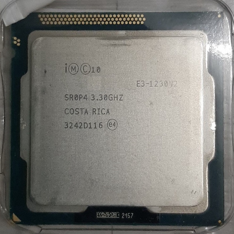 อะไหล่โปรเซสเซอร์ CPU E3-1230 V2 E3 1230V2 E3 1230 V2 3.3 GHz Quad-Core ...