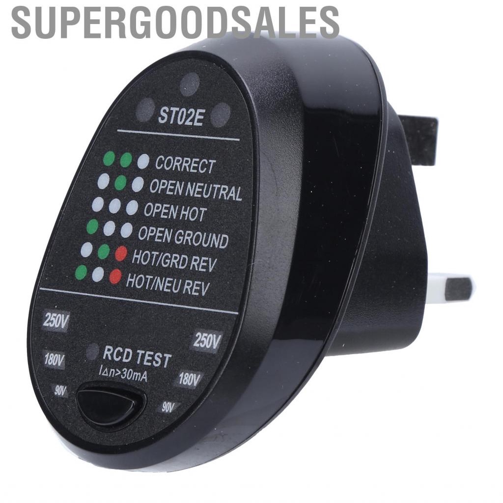 Supergoodsales LED Socket Detector Tester Mini with Voltage Indication ...