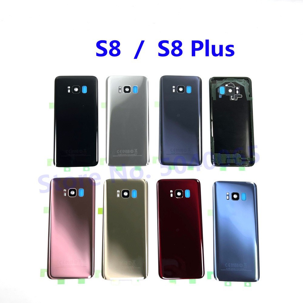 ฝาหลัง SAMSUNG Galaxy S8 G950 SM-G950F G950FD S8 Plus S8+ G955 SM-G955F G955FD พร้อมเลนส์กล้อง ...