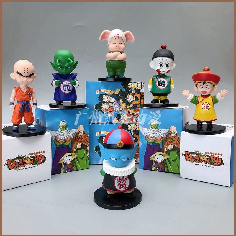 Lg 5-7 ชิ้น Dragon Ball กล่องตาบอด Action Figure Saiyans Son Goku อาหารกลางวัน Bejita Yonsei ...