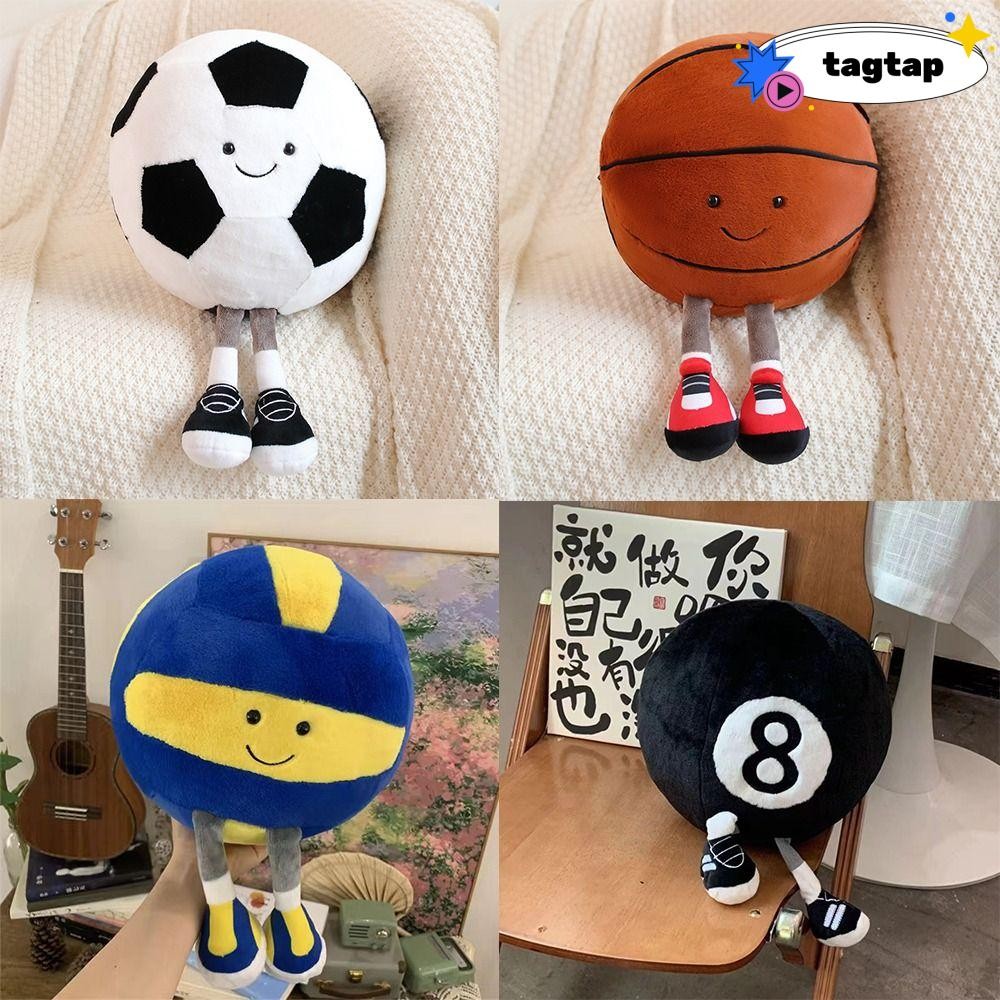 Tagtap ตุ๊กตาลูกบอลขายาว, PP Cotton Kawaii Football Basketball Baby ...