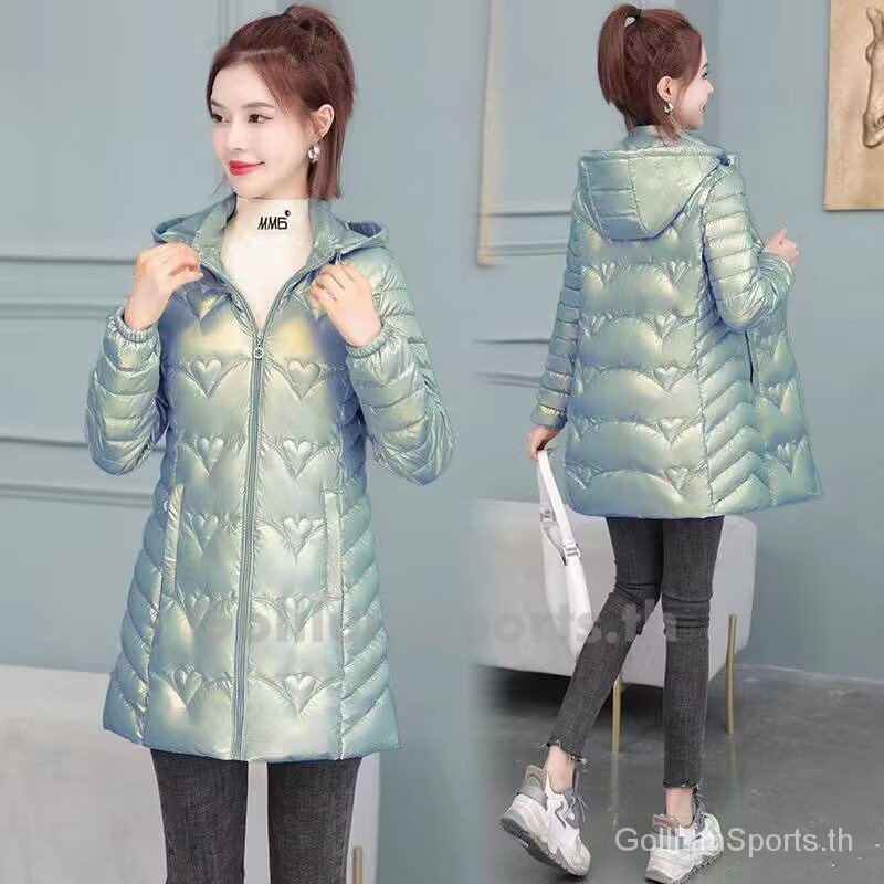 Byev เสื้อแจ็กเก็ต ผ้าฝ้าย แบบหนา น้ําหนักเบา ให้ความอบอุ่น สไตล์เกาหลี ...