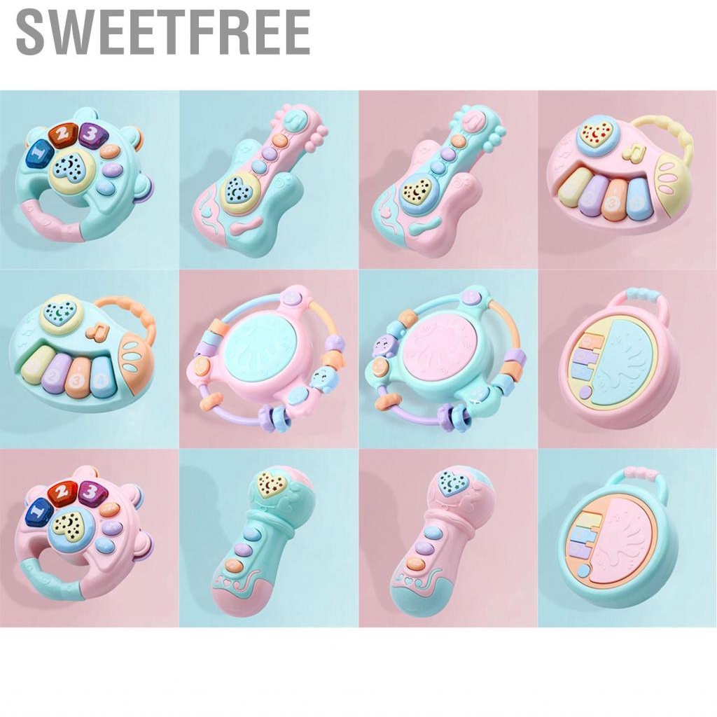 Sweetfree Baby Musical Instrument Toy Candy Color Electronic Guitar ...