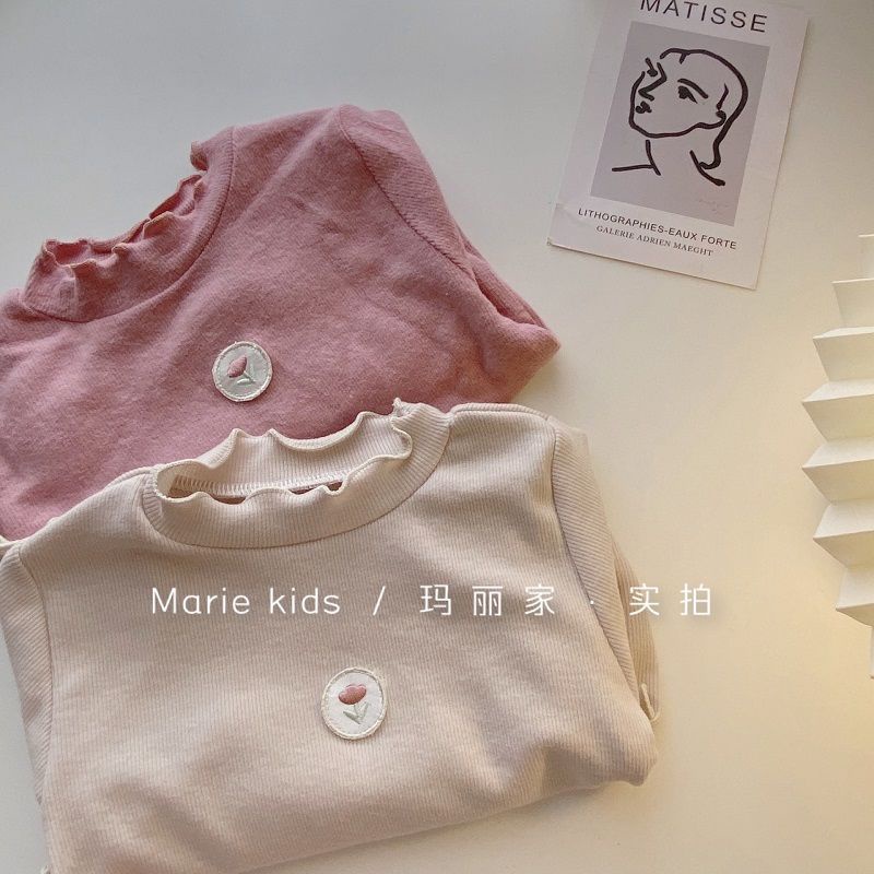 เสื้อยืดแขนยาว แฟชั่นทันสมัย สําหรับเด็กผู้หญิง N8VC | Shopee Thailand