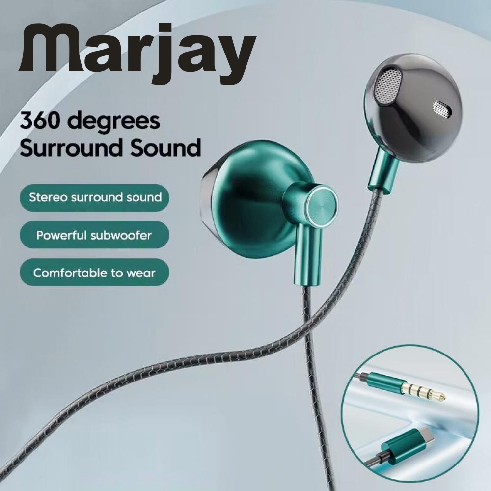 Marjay หูฟังอินเอียร์ Type-C 3.5 มม. พร้อมไมโครโฟน PUBG MOBILE | Shopee ...