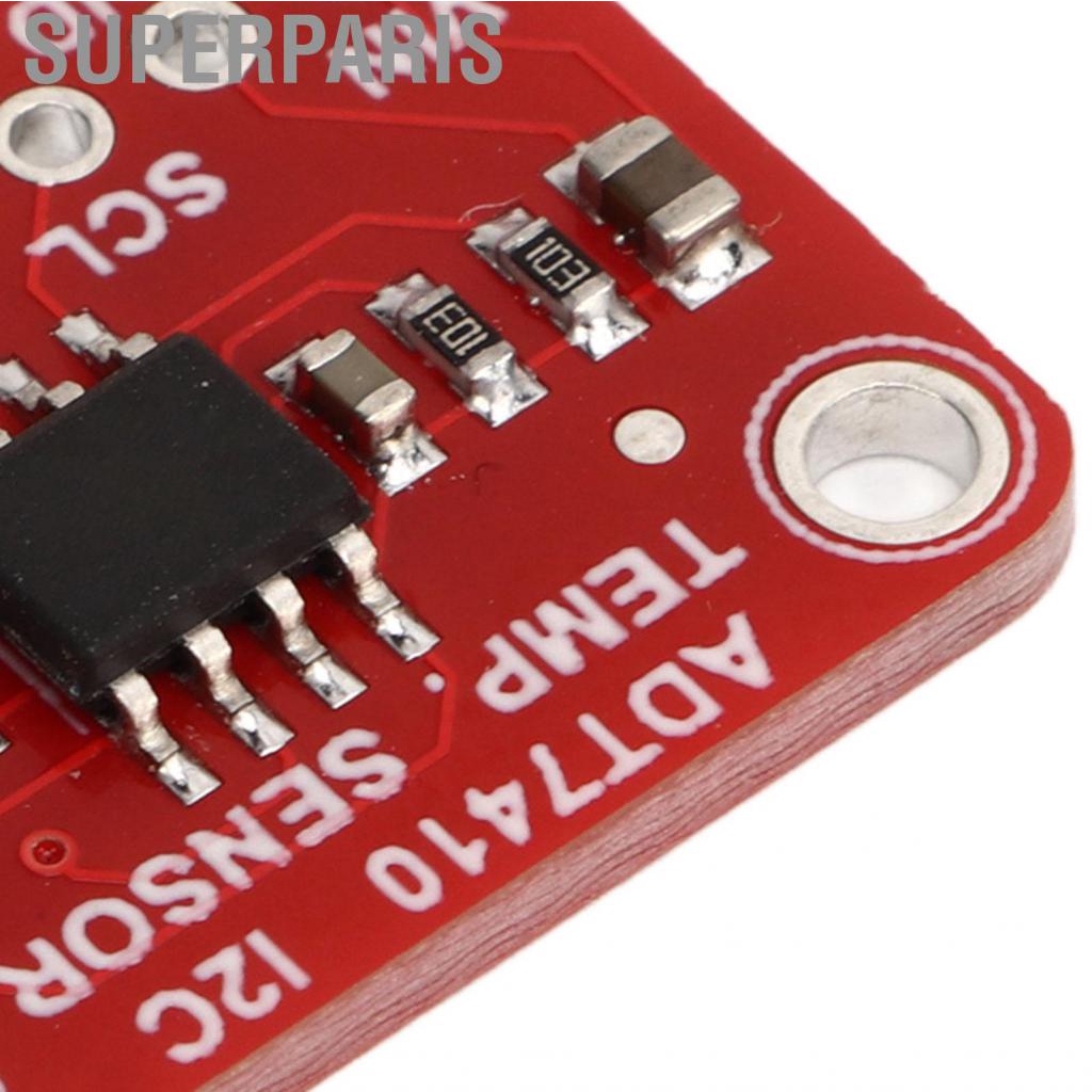 Superparis ADT7410 Temperature Board I2C Interface Accurate −40℃ to 105℃ Module 2.7V‑5VDC ...