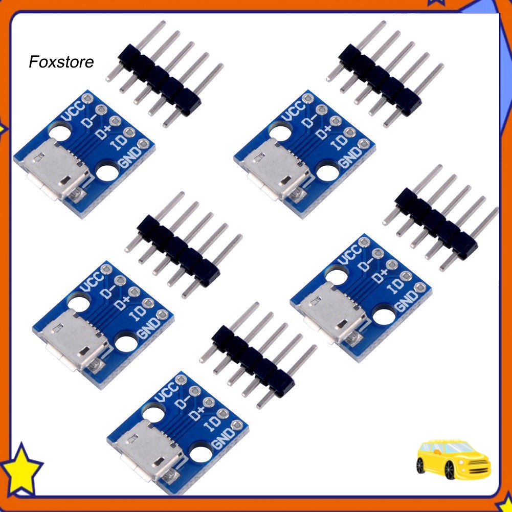 [Fx] บอร์ดโมดูลอะแดปเตอร์สวิตช์ไฟ CJMCU 5V Micro USB 5 ชิ้น | Shopee ...