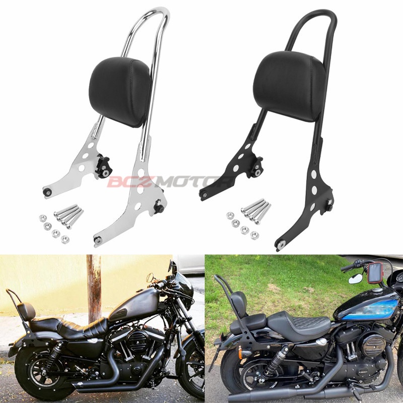 เก้าอี้พนักพิงหลัง แบบปลดเร็ว ดัดแปลง สําหรับ Harley XL883 1200 X48 72 04-20 ปี | Shopee Thailand