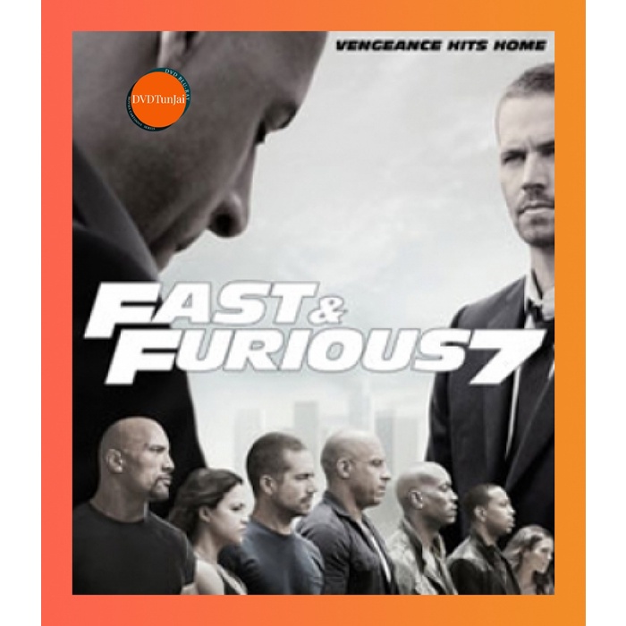 ใหม่ หนังแผ่น Bluray Fast & Furious 7 เร็ว..แรงทะลุนรก 7 - Fast and ...