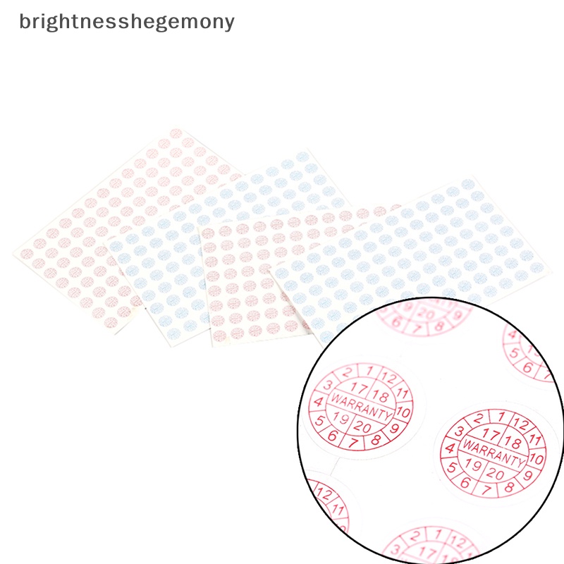 Bgth สติกเกอร์ฉลากซีล ป้องกันการงัดแงะ 2017-2020 208 ชิ้น | Shopee Thailand