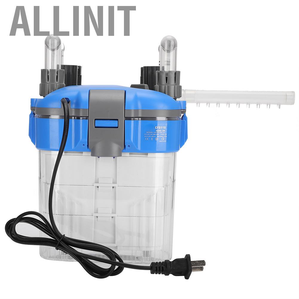 Allinit Fish Tank Aquarium Wall Mounted Filter Vat Outer Filtration ...