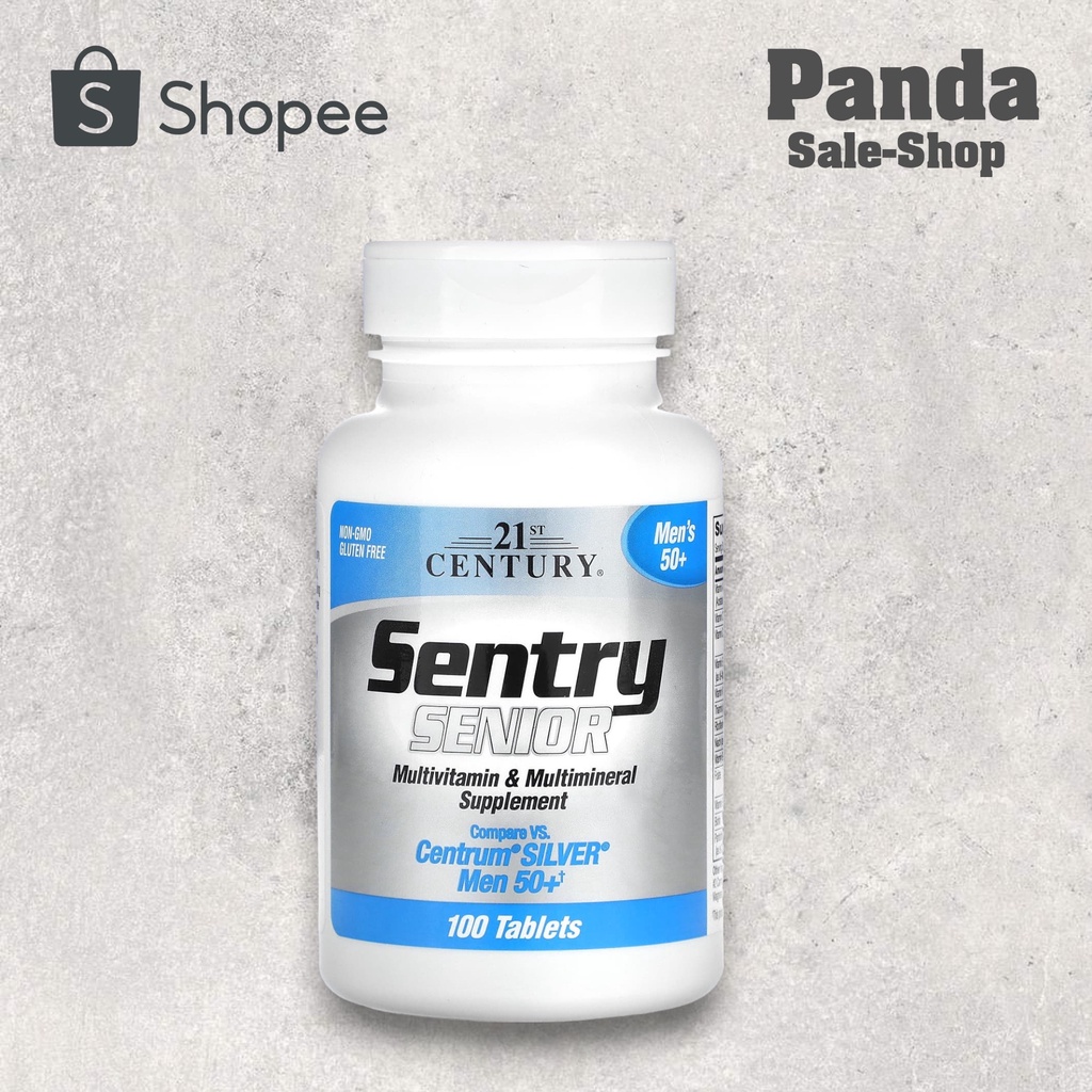 21st Century Sentry Senior, Multivitamin & Multimineral Supplement, Men ...
