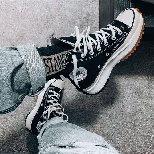 COD 2colors Stray Kids Converse Run Star Hike 1970s High Top Canvas ...