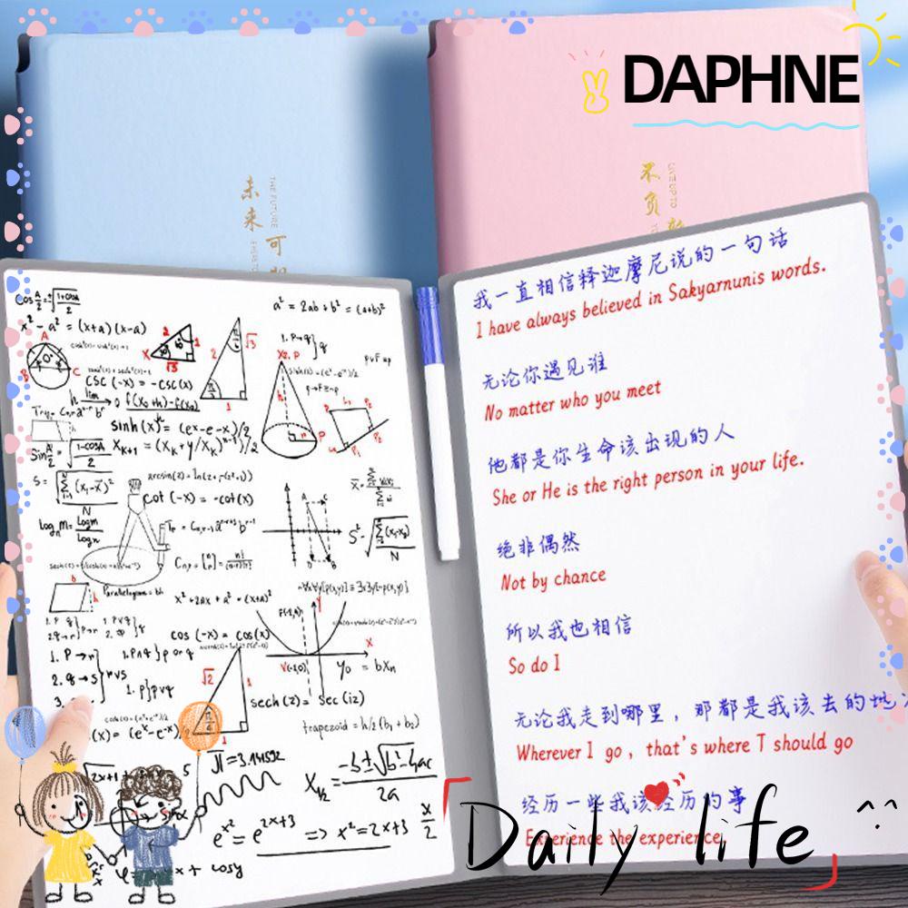 Daphne ไวท์บอร์ดโน้ตบุ๊ก หนัง ขนาด A4 A5 ลบได้ แบบพกพา | Shopee Thailand